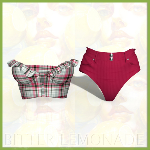 Second Life Marketplace Larax Shorts Outfit
